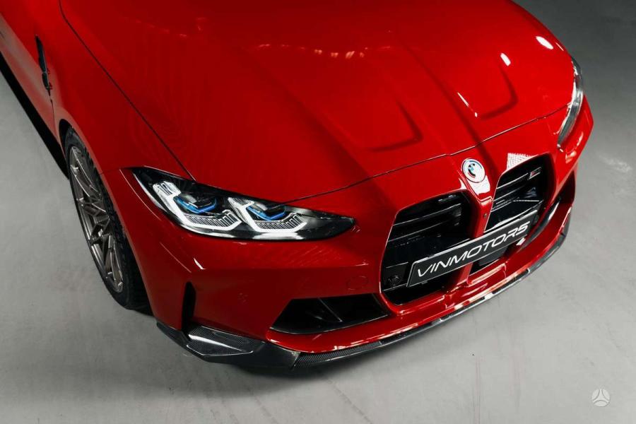 Sarkans BMW M4 2023 Viļņa, ar dzinēja tilpumu 3.00 L un nobraukumu 13 tūkst. km par 71998 €, foto 12 vietnē AUTOMOTO.COM.LV