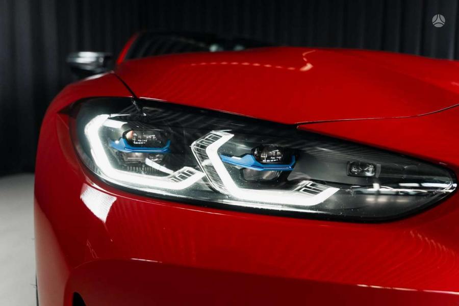 Sarkans BMW M4 2023 Viļņa, ar dzinēja tilpumu 3.00 L un nobraukumu 13 tūkst. km par 71998 €, foto 13 vietnē AUTOMOTO.COM.LV