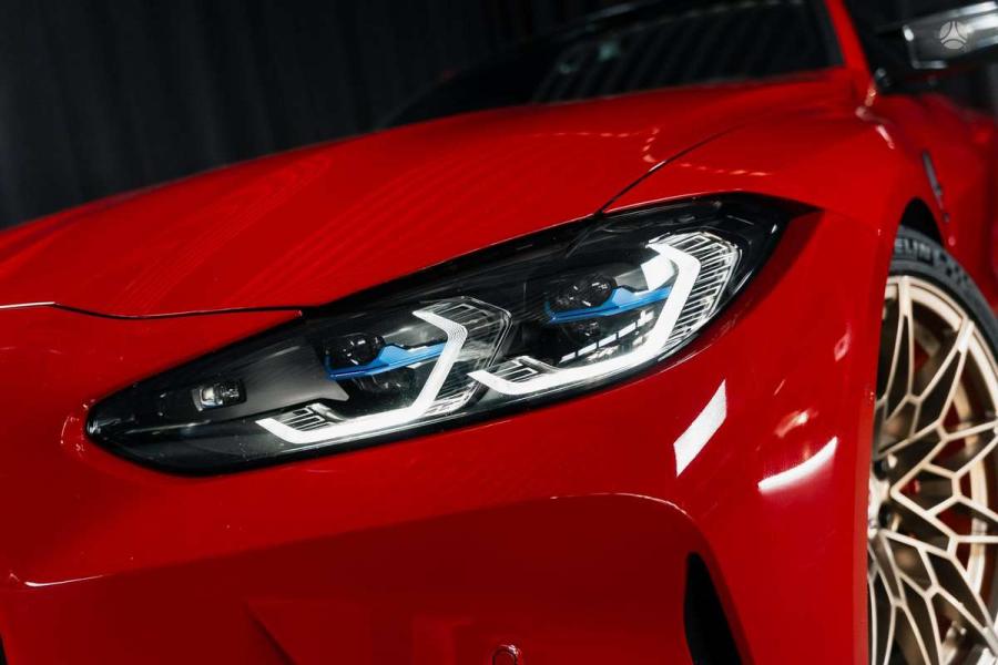 Sarkans BMW M4 2023 Viļņa, ar dzinēja tilpumu 3.00 L un nobraukumu 13 tūkst. km par 71998 €, foto 16 vietnē AUTOMOTO.COM.LV