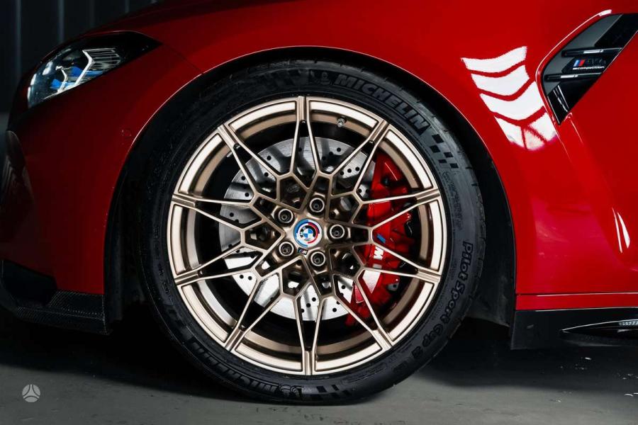 Sarkans BMW M4 2023 Viļņa, ar dzinēja tilpumu 3.00 L un nobraukumu 13 tūkst. km par 71998 €, foto 21 vietnē AUTOMOTO.COM.LV