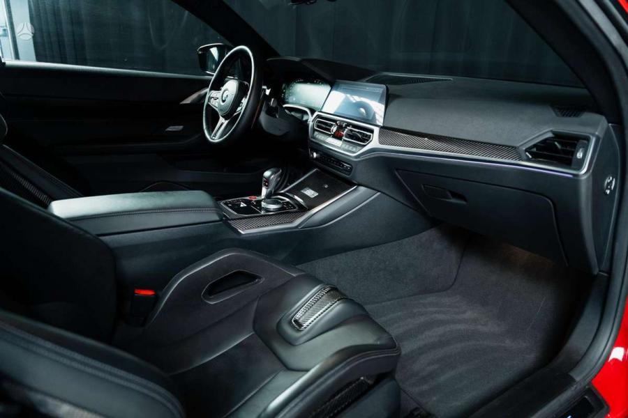 Sarkans BMW M4 2023 Viļņa, ar dzinēja tilpumu 3.00 L un nobraukumu 13 tūkst. km par 71998 €, foto 31 vietnē AUTOMOTO.COM.LV