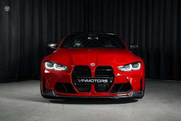 Sarkans BMW M4 2023 Viļņa, ar dzinēja tilpumu 3.00 L un nobraukumu 13 tūkst. km par 66998 €, foto 2 vietnē AUTOMOTO.COM.LV