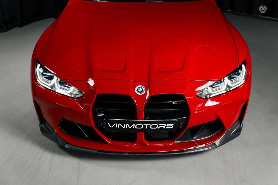 Sarkans BMW M4 2023 Viļņa, ar dzinēja tilpumu 3.00 L un nobraukumu 13 tūkst. km par 66998 €, foto 10 vietnē AUTOMOTO.COM.LV