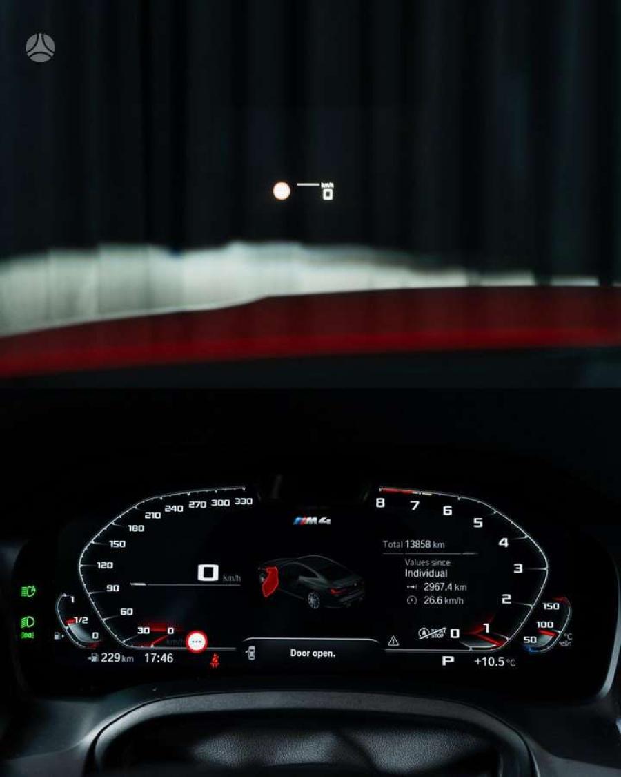 Sarkans BMW M4 2023 Viļņa, ar dzinēja tilpumu 3.00 L un nobraukumu 13 tūkst. km par 66998 €, foto 34 vietnē AUTOMOTO.COM.LV