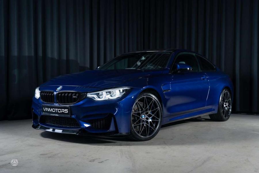 Violet BMW M4 2020 in Vilnius, with an engine capacity of 2.98 L and mileage of 37 thousand km for 49999 €, photo 1 on AUTOMOTO.COM.LV
