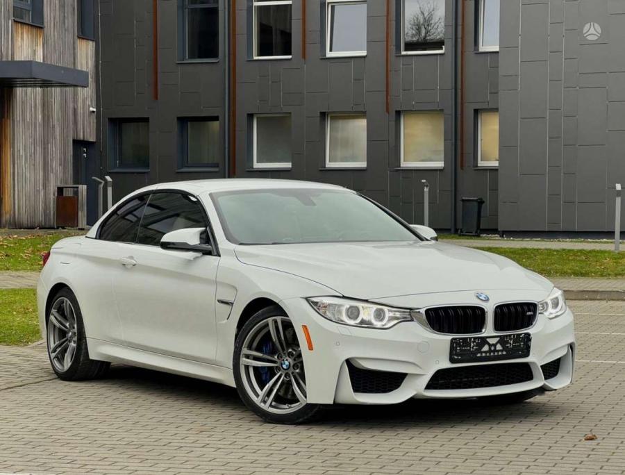 White BMW M4 2016 in Taurage, with an engine capacity of 3.00 L and mileage of 100 thousand km for 37500 €, photo 2 on AUTOMOTO.COM.LV