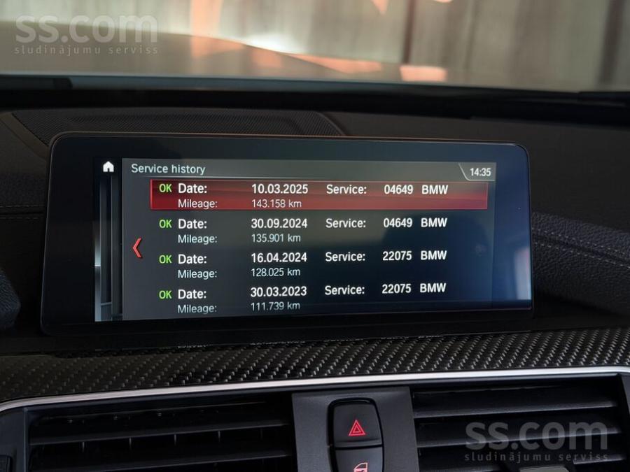 Balts BMW M4 2018 Rīga, ar dzinēja tilpumu 3.00 L un nobraukumu 147 tūkst. km par 47990 €, foto 23 vietnē AUTOMOTO.COM.LV