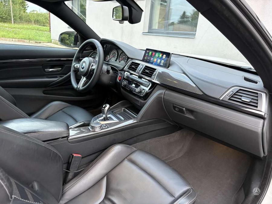 Белый БМВ M4 2016 в Алитус, объемом двигателя 2.98 л и пробегом 110 тыс. км за 42550 €, фото 30 на AUTOMOTO.COM.LV