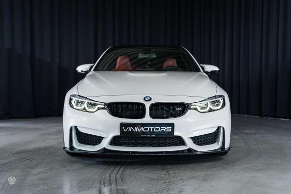 Balts BMW M4 2018 Viļņa, ar dzinēja tilpumu 2.98 L un nobraukumu 73 tūkst. km par 41999 €, foto 3 vietnē AUTOMOTO.COM.LV