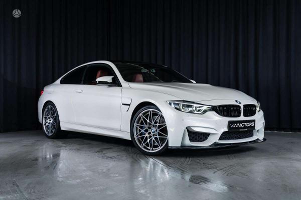 Balts BMW M4 2018 Viļņa, ar dzinēja tilpumu 2.98 L un nobraukumu 73 tūkst. km par 41999 €, foto 4 vietnē AUTOMOTO.COM.LV