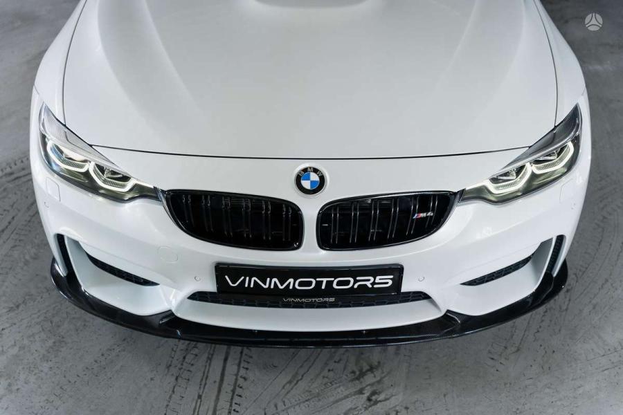 Белый БМВ M4 2018 в Вильнюс, объемом двигателя 2.98 л и пробегом 73 тыс. км за 41999 €, фото 15 на AUTOMOTO.COM.LV