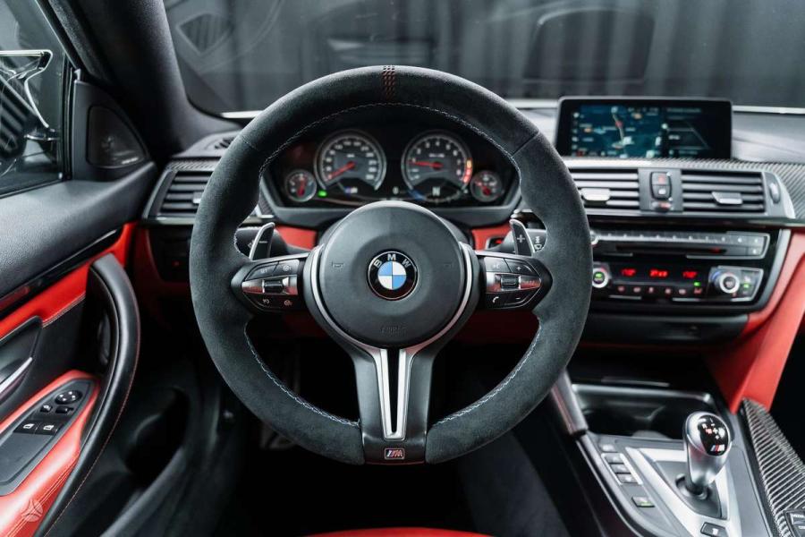 Белый БМВ M4 2018 в Вильнюс, объемом двигателя 2.98 л и пробегом 73 тыс. км за 41999 €, фото 20 на AUTOMOTO.COM.LV