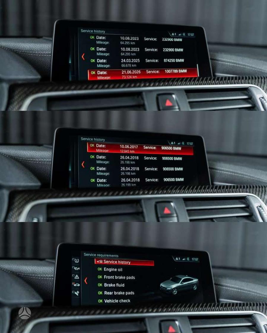 Белый БМВ M4 2018 в Вильнюс, объемом двигателя 2.98 л и пробегом 73 тыс. км за 41999 €, фото 26 на AUTOMOTO.COM.LV