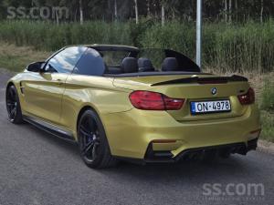 Yellow BMW M4 2016 in Riga, with an engine capacity of 3.00 L and mileage of 195 thousand km for 34950 €, photo 4 on AUTOMOTO.COM.LV