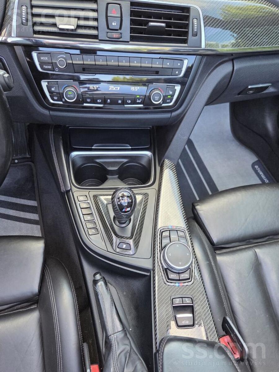 Yellow BMW M4 2016 in Riga, with an engine capacity of 3.00 L and mileage of 195 thousand km for 34950 €, photo 15 on AUTOMOTO.COM.LV