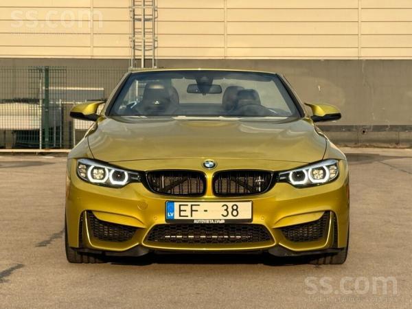 Yellow BMW M4 2020 in Riga, with an engine capacity of 3.00 L and mileage of 59 thousand km for 47490 €, photo 2 on AUTOMOTO.COM.LV