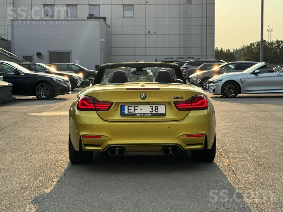 Dzeltens BMW M4 2020 Rīga, ar dzinēja tilpumu 3.00 L un nobraukumu 59 tūkst. km par 47490 €, foto 5 vietnē AUTOMOTO.COM.LV