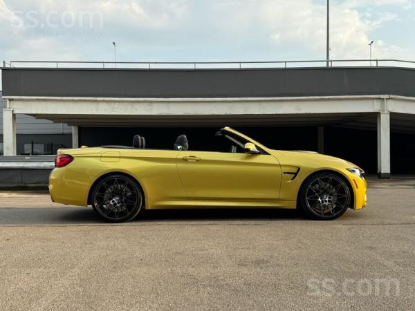 Yellow BMW M4 2020 in Riga, with an engine capacity of 3.00 L and mileage of 59 thousand km for 47490 €, photo 6 on AUTOMOTO.COM.LV