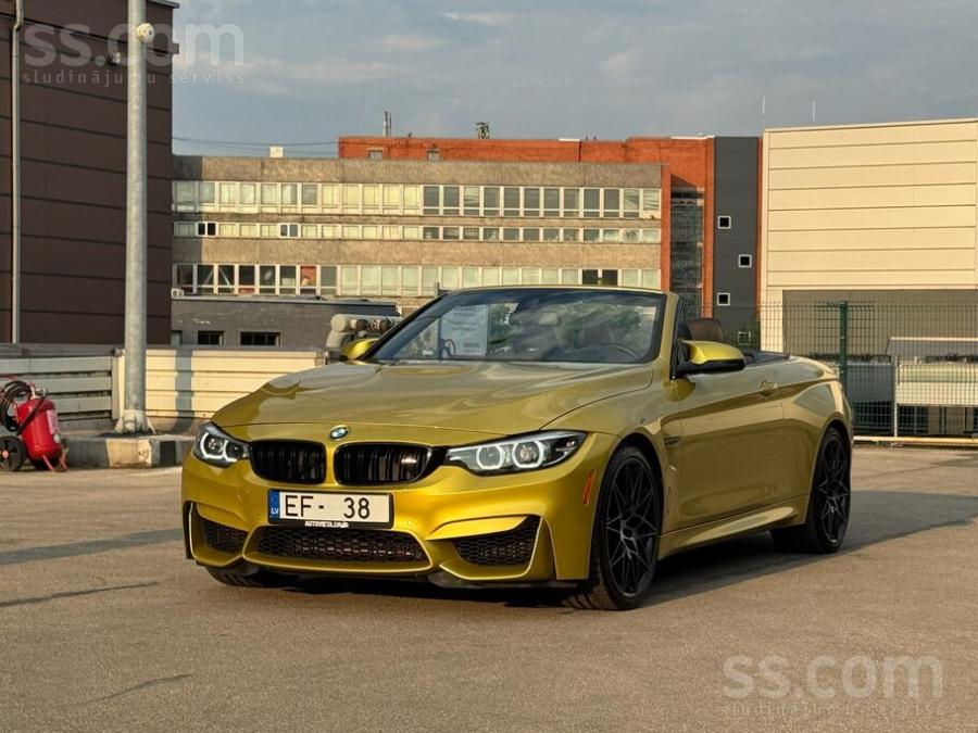 Dzeltens BMW M4 2020 Rīga, ar dzinēja tilpumu 3.00 L un nobraukumu 59 tūkst. km par 47490 €, foto 9 vietnē AUTOMOTO.COM.LV