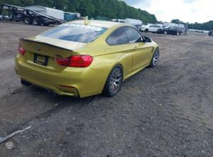 Dzeltens BMW M4 2017 Kauņa, ar dzinēja tilpumu 2.98 L un nobraukumu 150 tūkst. km par 22000 €, foto 4 vietnē AUTOMOTO.COM.LV