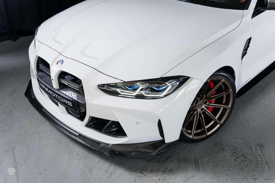Yellow BMW M4 2022 in Vilnius, with an engine capacity of 3.00 L and mileage of 76 thousand km for 60000 €, photo 8 on AUTOMOTO.COM.LV