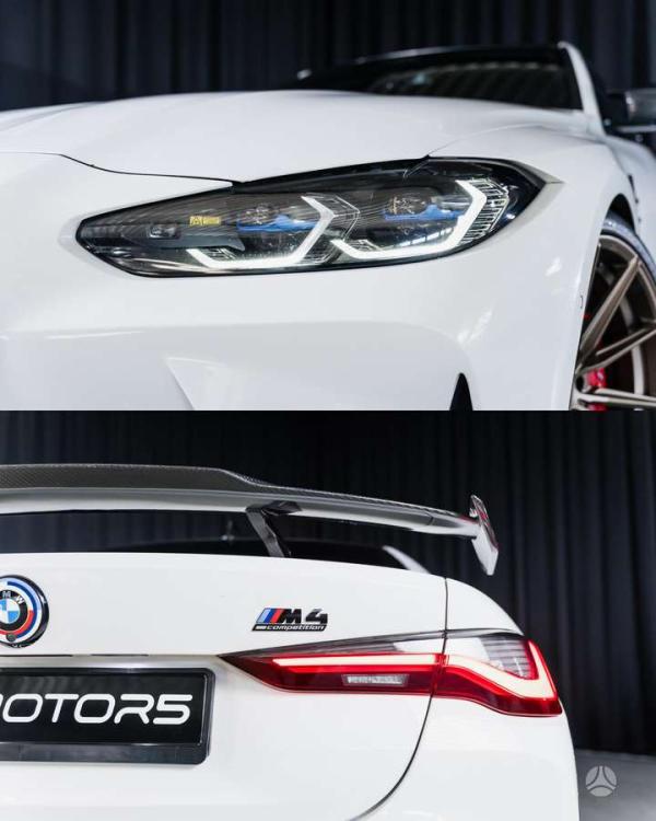 Dzeltens BMW M4 2022 Viļņa, ar dzinēja tilpumu 3.00 L un nobraukumu 76 tūkst. km par 60000 €, foto 8 vietnē AUTOMOTO.COM.LV
