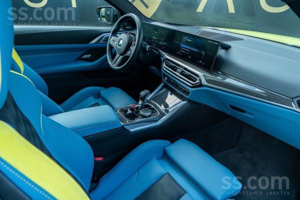 Dzeltens BMW M4 2023 Tukums, ar dzinēja tilpumu 3.00 L un nobraukumu 56 tūkst. km par 77700 €, foto 6 vietnē AUTOMOTO.COM.LV