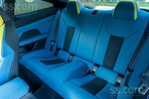 Dzeltens BMW M4 2023 Tukums, ar dzinēja tilpumu 3.00 L un nobraukumu 56 tūkst. km par 77700 €, foto 7 vietnē AUTOMOTO.COM.LV