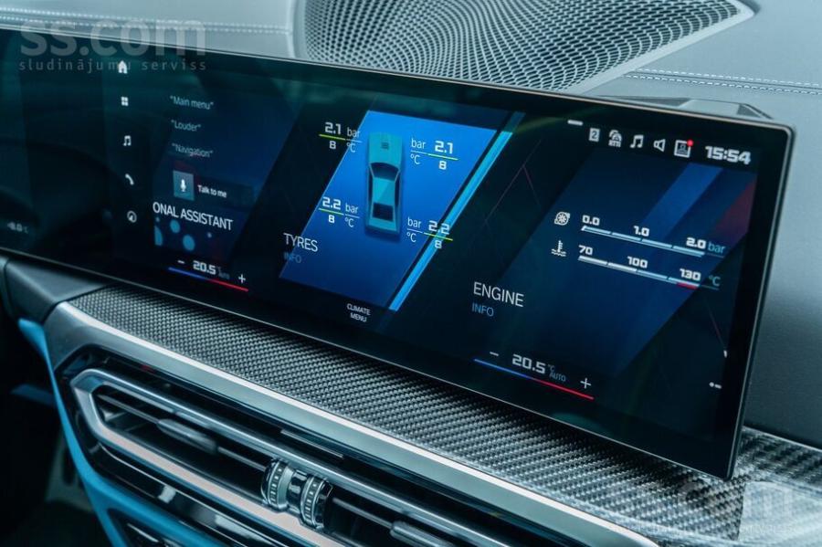 Желтый БМВ M4 2023 в Тукумс, объемом двигателя 3.00 л и пробегом 56 тыс. км за 77700 €, фото 14 на AUTOMOTO.COM.LV