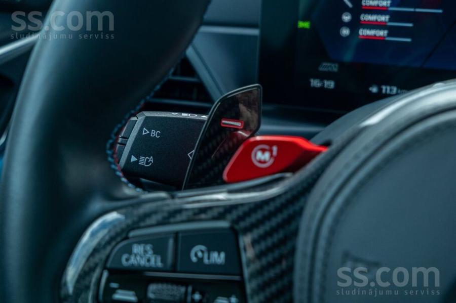 Желтый БМВ M4 2023 в Тукумс, объемом двигателя 3.00 л и пробегом 56 тыс. км за 77700 €, фото 28 на AUTOMOTO.COM.LV