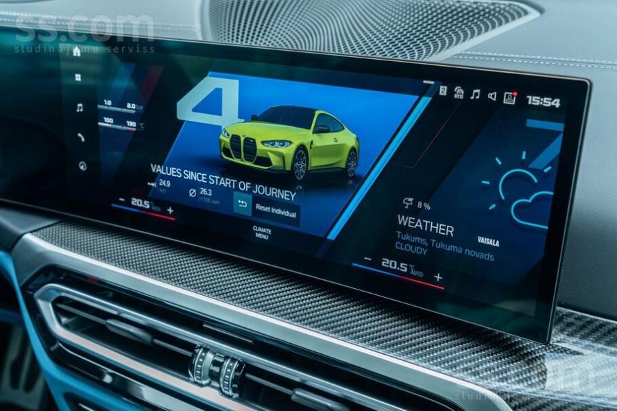 Желтый БМВ M4 2023 в Тукумс, объемом двигателя 3.00 л и пробегом 56 тыс. км за 77700 €, фото 33 на AUTOMOTO.COM.LV