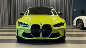 Dzeltens BMW M4 2024 Rīga, ar dzinēja tilpumu 3.00 L un nobraukumu 21 tūkst. km par 76990 €, foto 3 vietnē AUTOMOTO.COM.LV