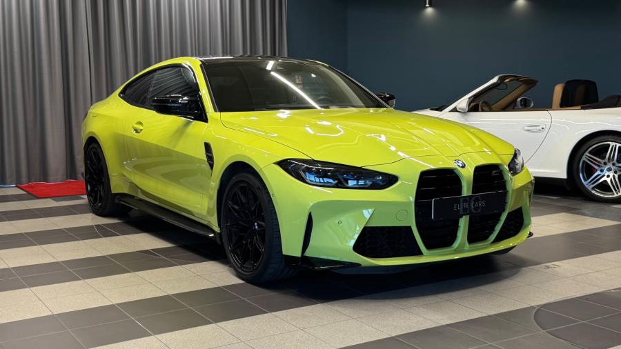 Dzeltens BMW M4 2024 Rīga, ar dzinēja tilpumu 3.00 L un nobraukumu 21 tūkst. km par 76990 €, foto 5 vietnē AUTOMOTO.COM.LV