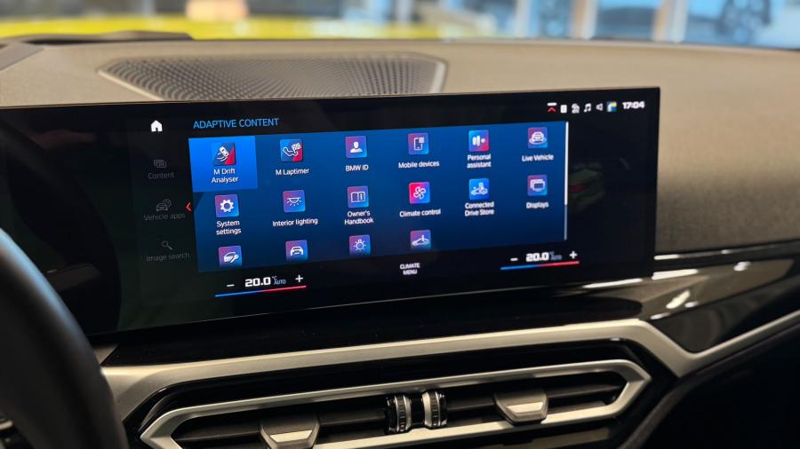 Dzeltens BMW M4 2024 Rīga, ar dzinēja tilpumu 3.00 L un nobraukumu 21 tūkst. km par 76990 €, foto 16 vietnē AUTOMOTO.COM.LV