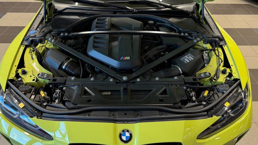 Dzeltens BMW M4 2024 Rīga, ar dzinēja tilpumu 3.00 L un nobraukumu 21 tūkst. km par 76990 €, foto 26 vietnē AUTOMOTO.COM.LV