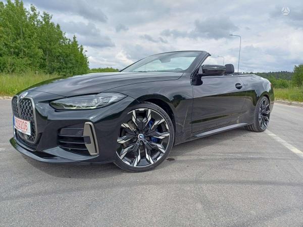 Черный БМВ m440 2023 в Вильнюс, объемом двигателя 3.00 л и пробегом 49 тыс. км за 40900 €, фото 2 на AUTOMOTO.COM.LV