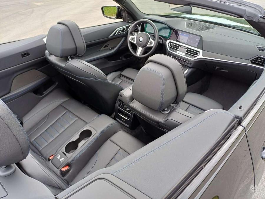 Melns BMW m440 2023 Viļņa, ar dzinēja tilpumu 3.00 L un nobraukumu 49 tūkst. km par 40900 €, foto 9 vietnē AUTOMOTO.COM.LV
