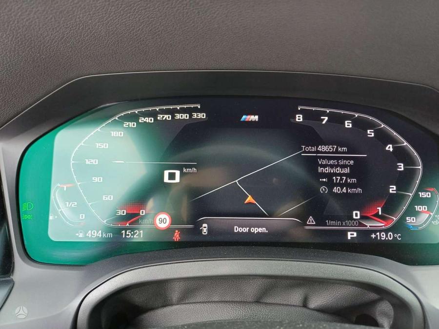 Melns BMW m440 2023 Viļņa, ar dzinēja tilpumu 3.00 L un nobraukumu 49 tūkst. km par 40900 €, foto 14 vietnē AUTOMOTO.COM.LV