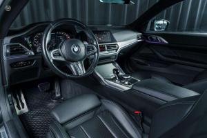 Black BMW m440 2022 in Vilnius, with an engine capacity of 3.00 L and mileage of 44 thousand km for 40999 €, photo 20 on AUTOMOTO.COM.LV