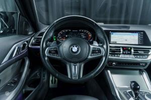 Black BMW m440 2022 in Vilnius, with an engine capacity of 3.00 L and mileage of 44 thousand km for 40999 €, photo 22 on AUTOMOTO.COM.LV