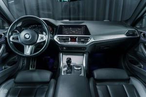Black BMW m440 2022 in Vilnius, with an engine capacity of 3.00 L and mileage of 44 thousand km for 40999 €, photo 24 on AUTOMOTO.COM.LV
