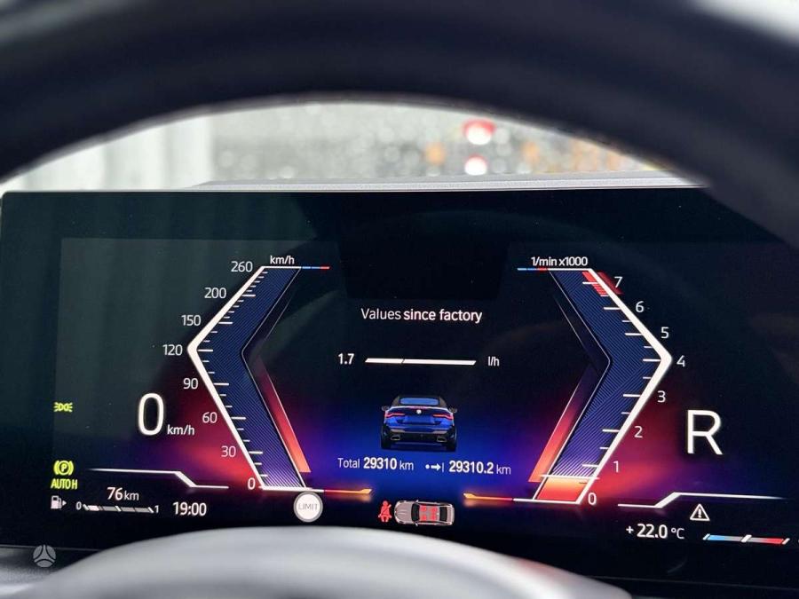 Zils BMW m440 2024 Viļņa, ar dzinēja tilpumu 3.00 L un nobraukumu 32 tūkst. km par 51500 €, foto 24 vietnē AUTOMOTO.COM.LV