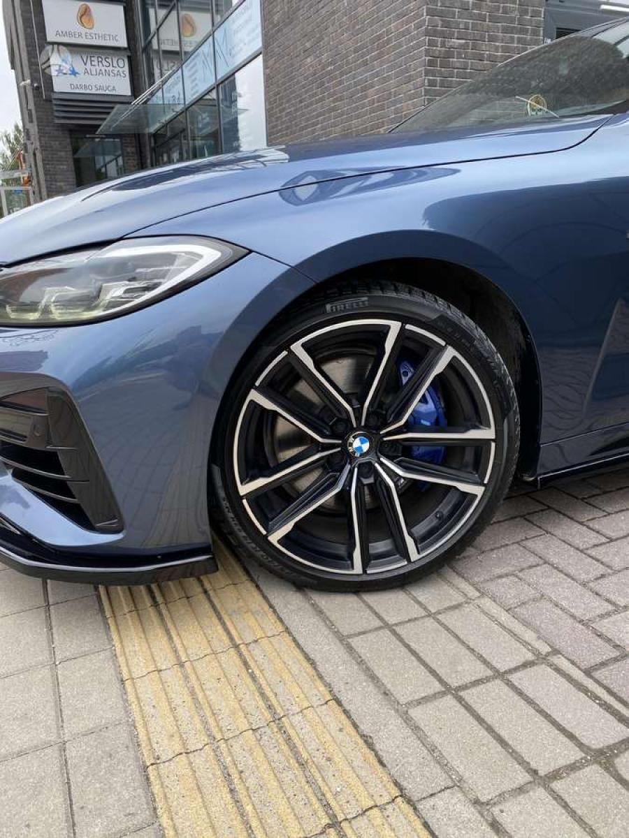 Blue BMW m440 2021 in Marijampole, with an engine capacity of 3.00 L and mileage of 57 thousand km for 39999 €, photo 11 on AUTOMOTO.COM.LV