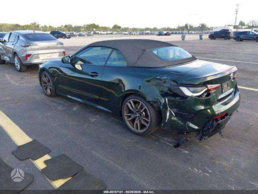 Green BMW m440 2021 in Klaipeda, with an engine capacity of 3.00 L and mileage of 50 thousand km for 14800 €, photo 4 on AUTOMOTO.COM.LV