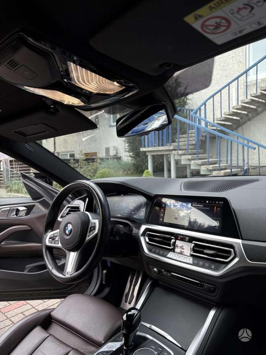 Green BMW m440 2021 in Vilnius, with an engine capacity of 3.00 L and mileage of 100 thousand km for 43999 €, photo 12 on AUTOMOTO.COM.LV