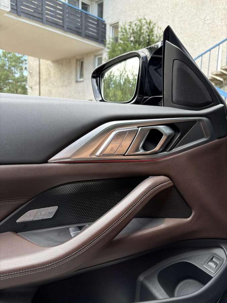 Green BMW m440 2021 in Vilnius, with an engine capacity of 3.00 L and mileage of 100 thousand km for 43999 €, photo 18 on AUTOMOTO.COM.LV