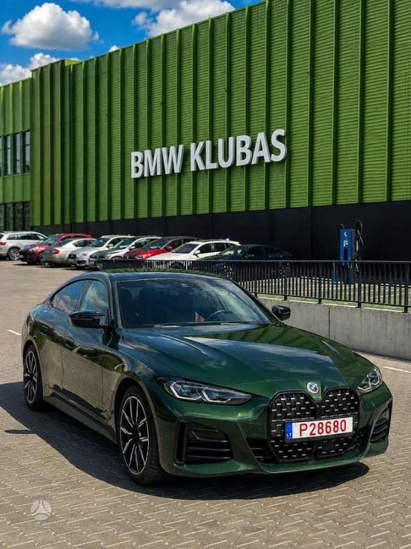 Zaļš BMW m440 2022 Viļņa, ar dzinēja tilpumu 3.00 L un nobraukumu 85 tūkst. km par 39100 €, foto  vietnē AUTOMOTO.COM.LV