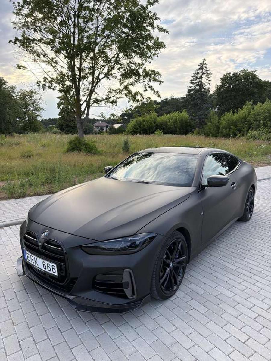 Grey BMW m440 2021 in Kaunas, with an engine capacity of 3.00 L and mileage of 61 thousand km for 45000 €, photo 3 on AUTOMOTO.COM.LV