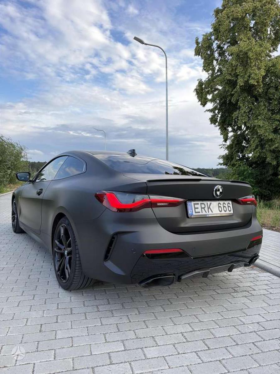 Grey BMW m440 2021 in Kaunas, with an engine capacity of 3.00 L and mileage of 61 thousand km for 45000 €, photo 5 on AUTOMOTO.COM.LV