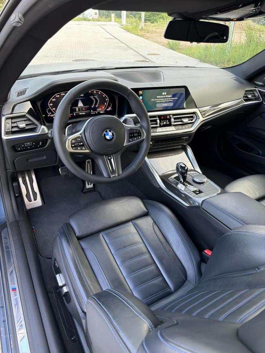 Grey BMW m440 2021 in Kaunas, with an engine capacity of 3.00 L and mileage of 61 thousand km for 45000 €, photo 10 on AUTOMOTO.COM.LV